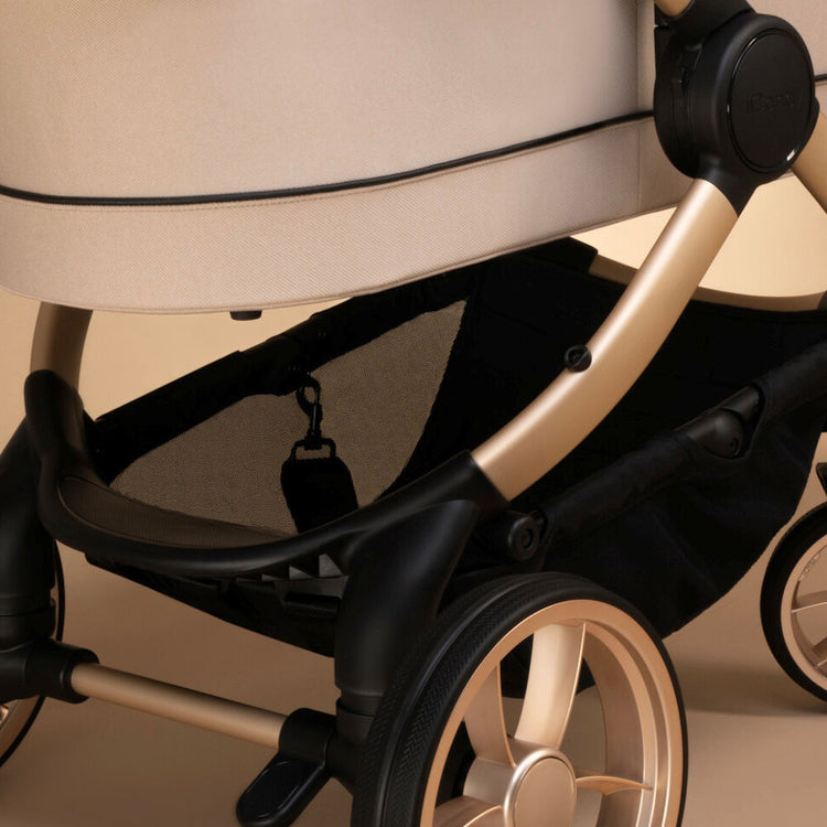 iCandy Peach 7 Stroller and Bassinet Complete Bundle - Biscotti
